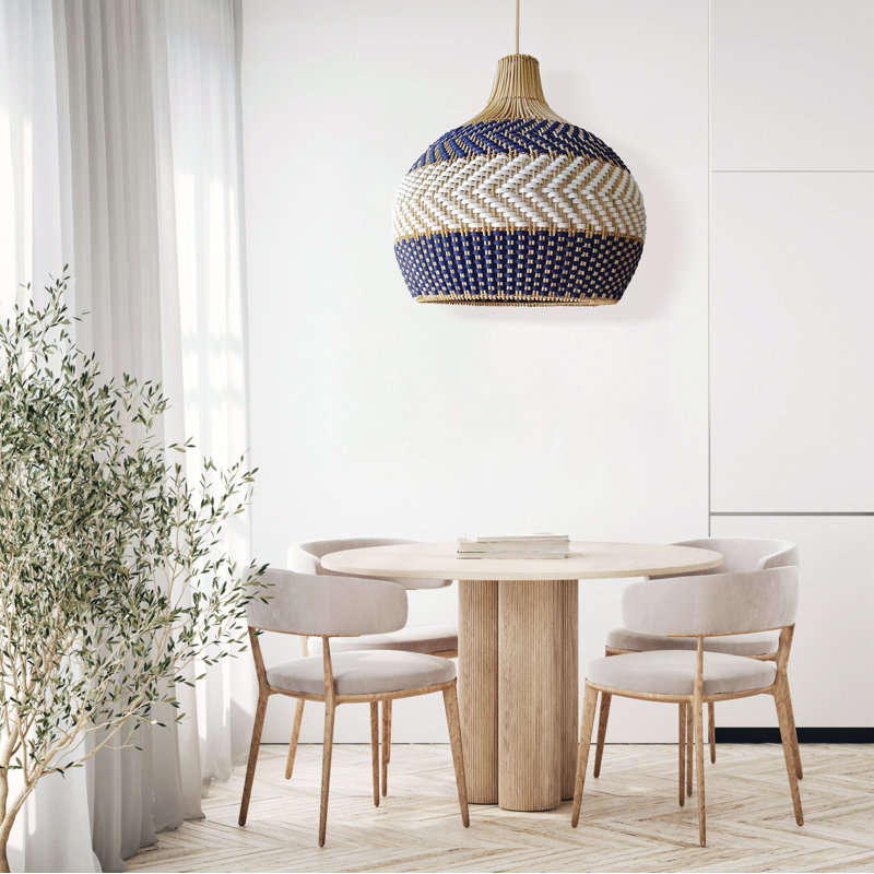 Bay Isle Home™ Guban 1 - Light Natural LED Unique/Statement Pendant | Wayfair